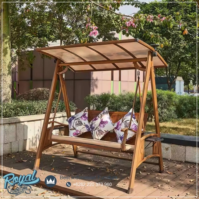 Ayunan Kursi Ukiran Klasik Royal Swing - Royal Furniture Jepara